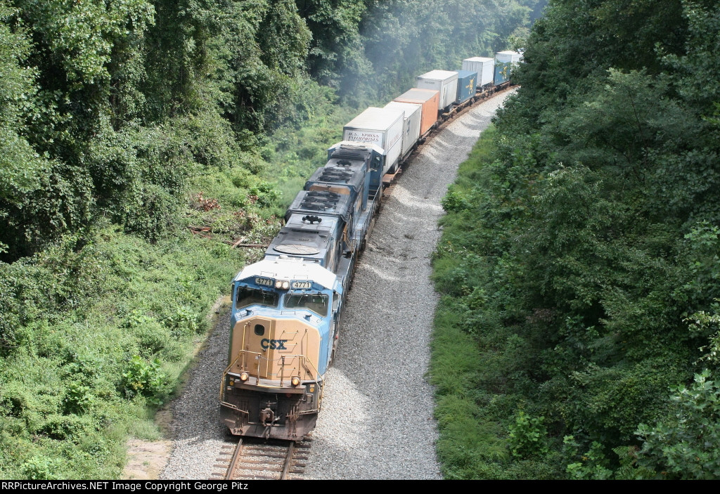 CSX Q033 at Abington, MD